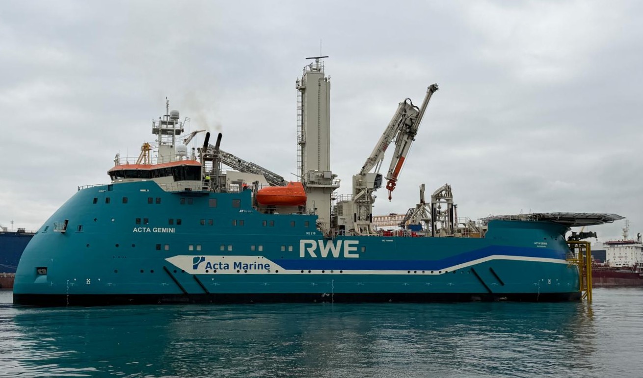 Acta Gemini delivered to Acta Marine | Press release